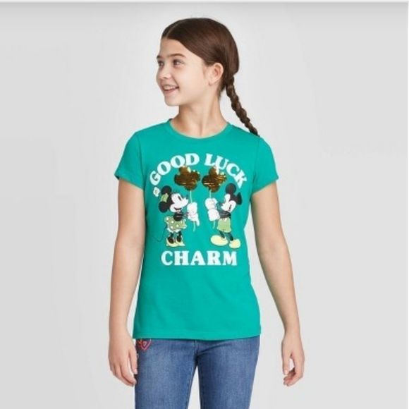 Disney | Shirts & Tops | Disneymickey Andminnie Mouse Tshirt Xs New St ...